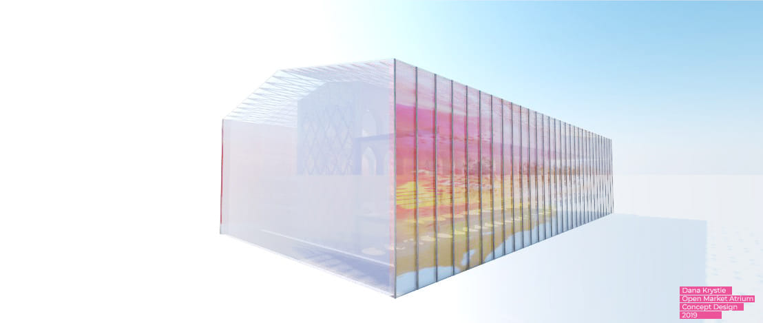 OPEN MARKET ATRIUM | CONCEPT DESIGN | Dana Krystle | Archinect