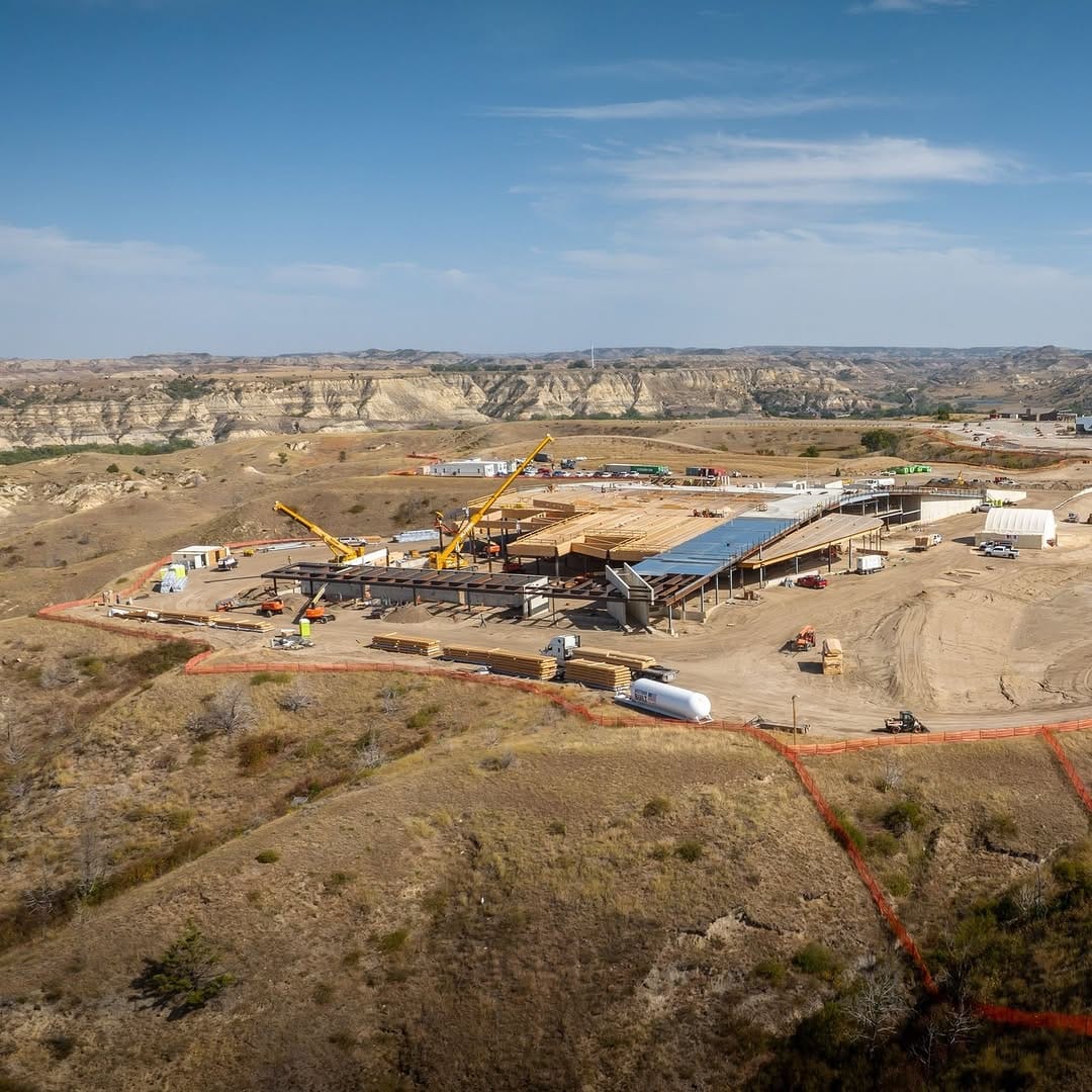 Snøhetta shares construction progress of Theodore Roosevelt ...