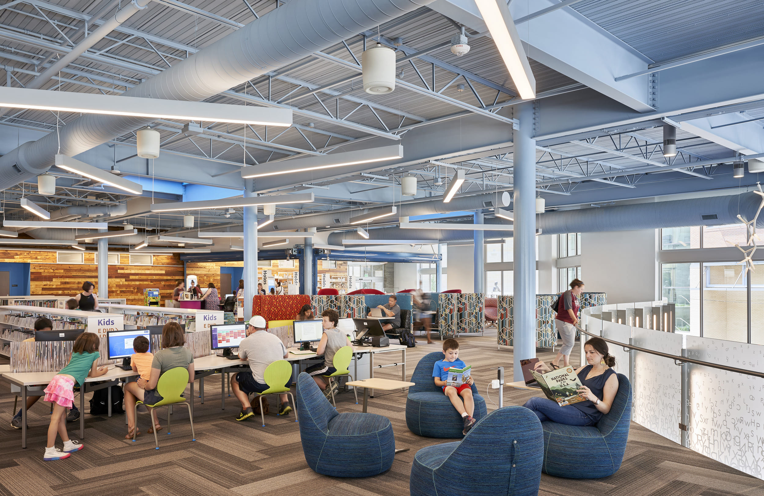 Lenexa Public Library | Steinberg Hart | Archinect