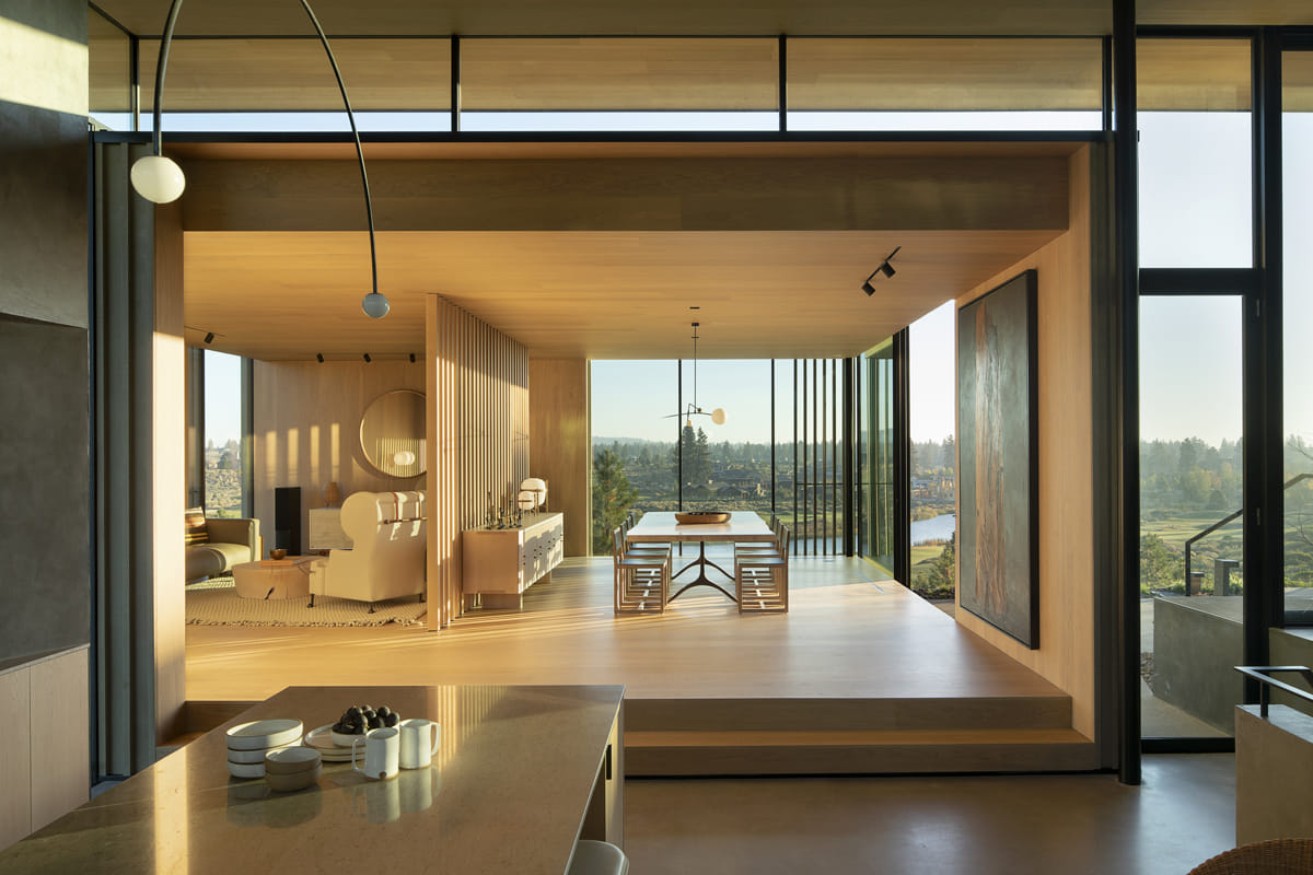 Tetherow Overlook House | Hacker Architects | Archinect