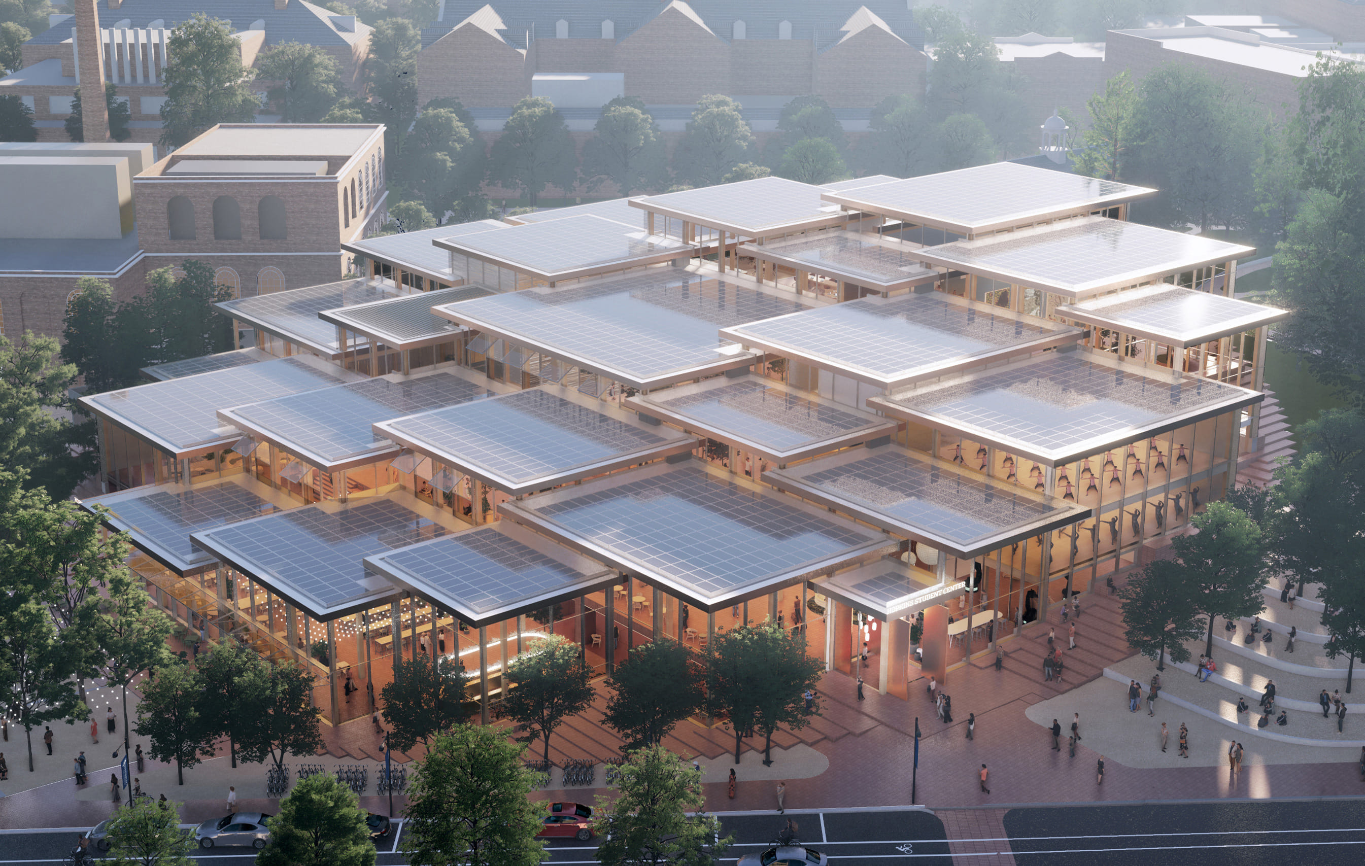 BIG selected to design new Hopkins Student Center | News | Archinect