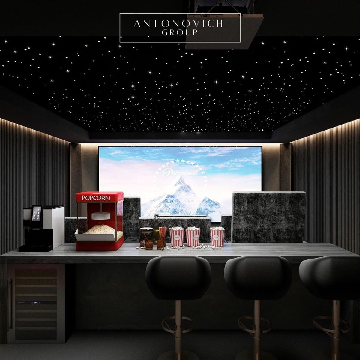 Immersive Cinematics Interior Design | Luxury Antonovich Design | Archinect