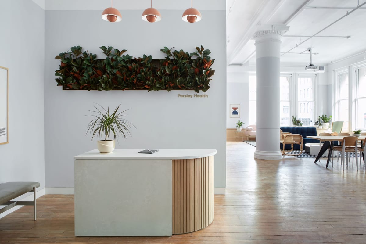 Parsley Health opens New Flagship Center in New York City: Innovative interiors by Alda Ly ...