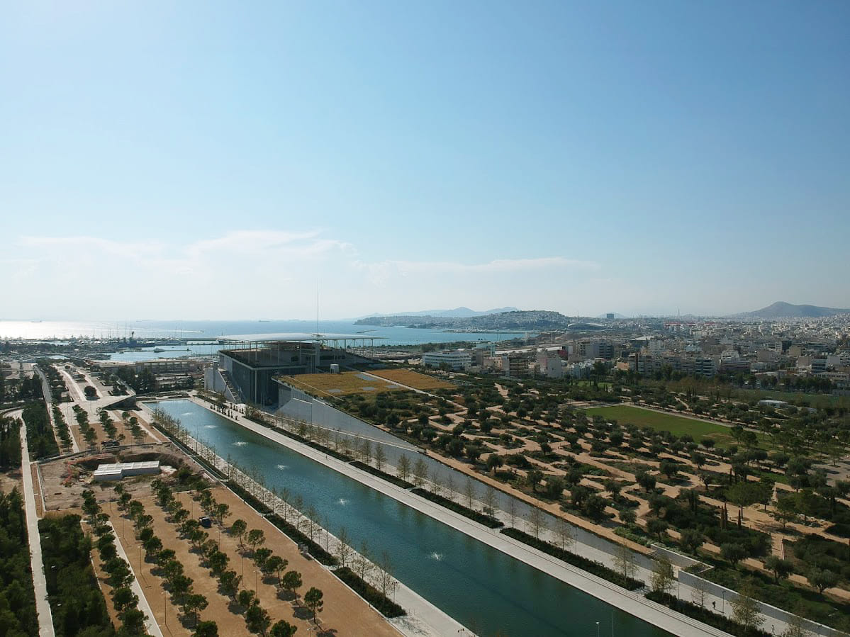 The Building, The Hill & The Monument; The Stavros Niarchos Cultural ...