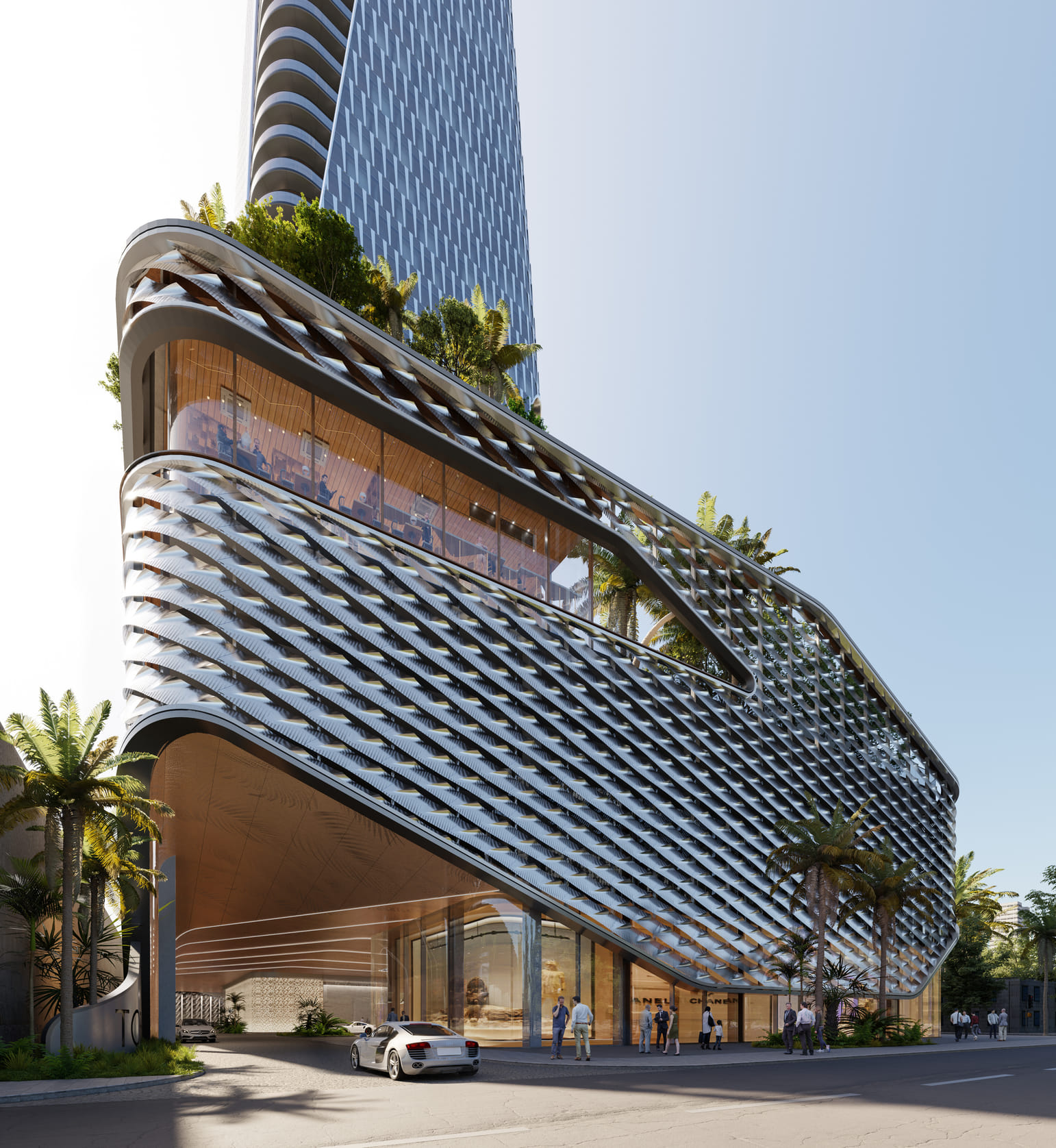KPF’s tapered Tower 36 wins approval in Miami | News | Archinect