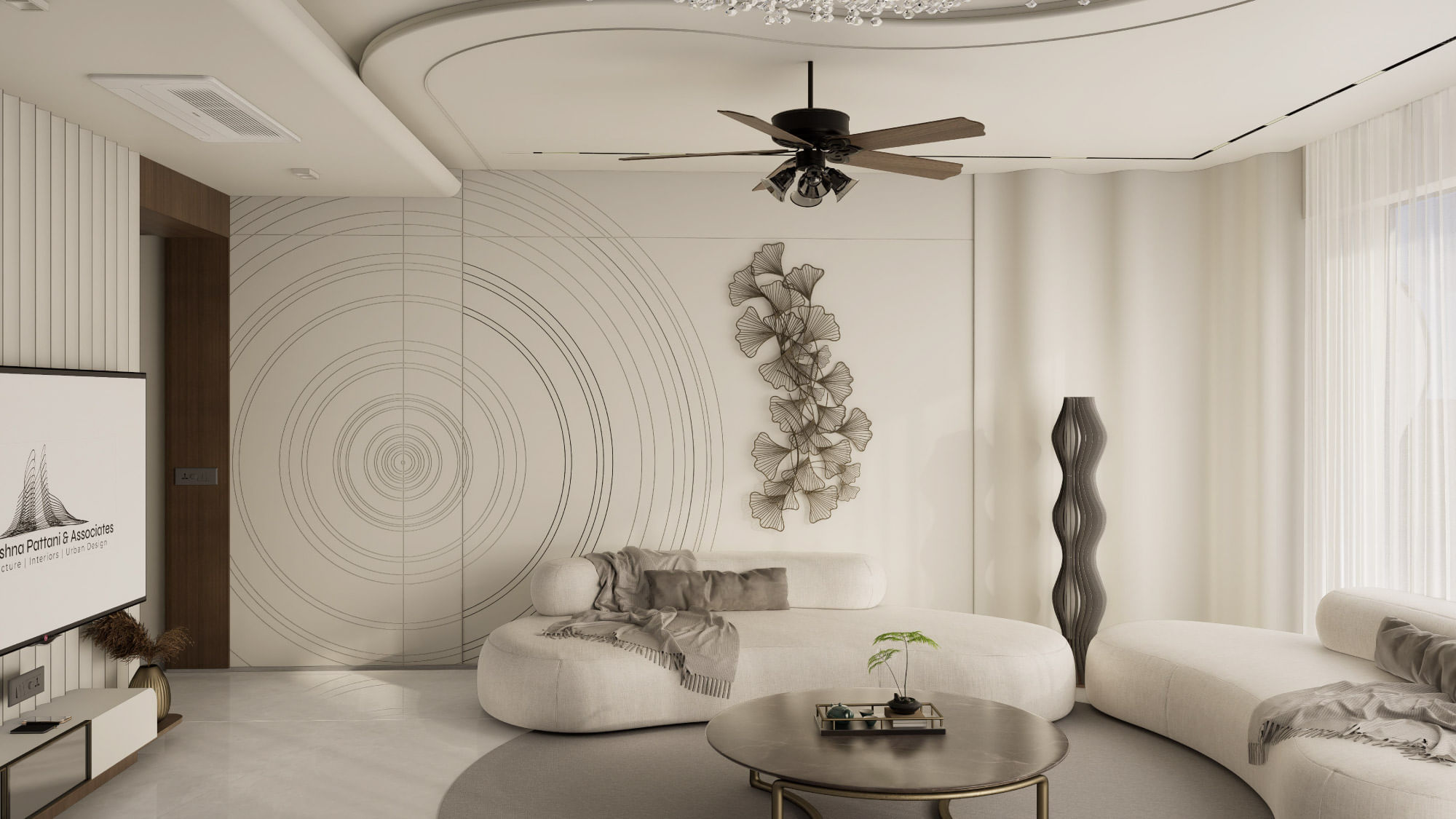 Ultimate Elegance – 4 BHK Interiors at Paarijat, Adani Shantigram ...