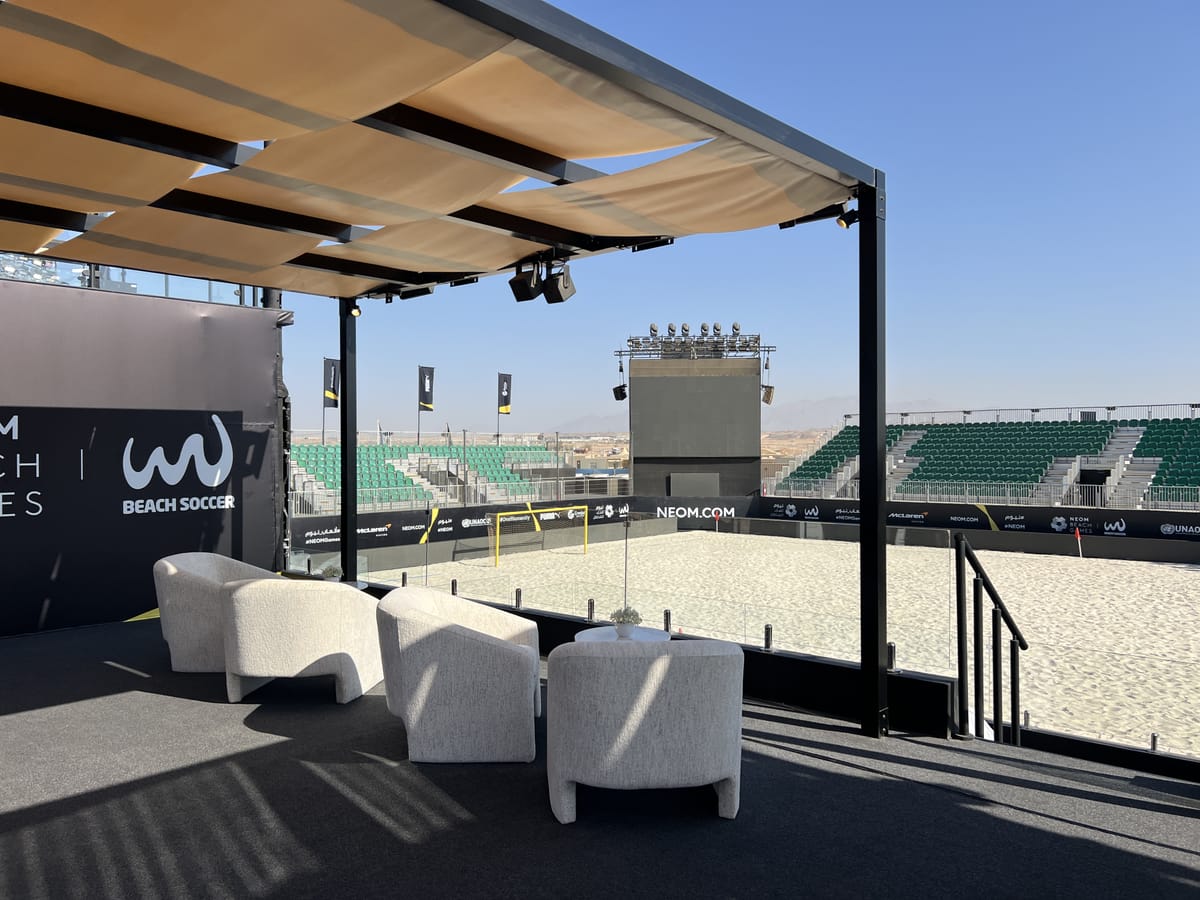 NEOM Beach Games | WOO design | Archinect