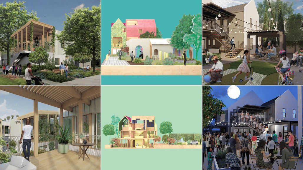 Winning designs for the City of LA's Low-Rise Design Challenge explore ...