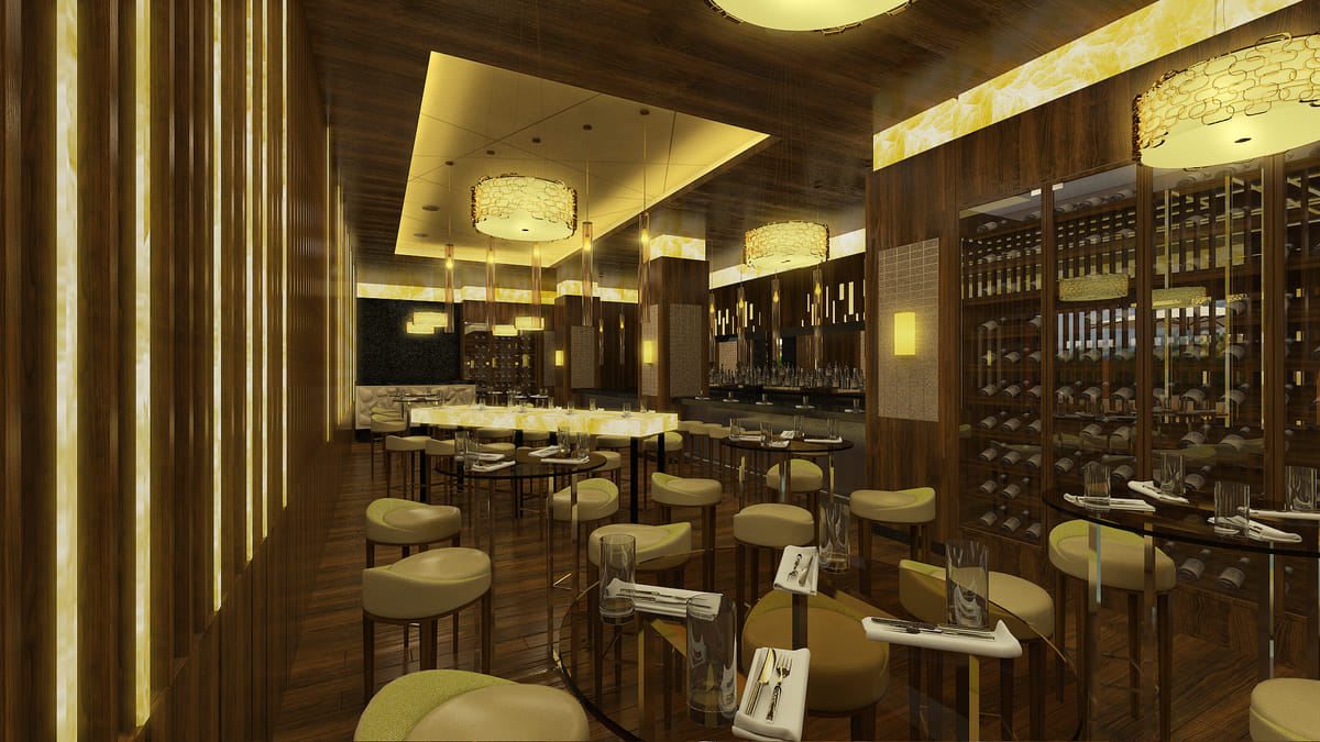 Caramel Restaurent & Lounge - Muscat | Design Nomad | Archinect