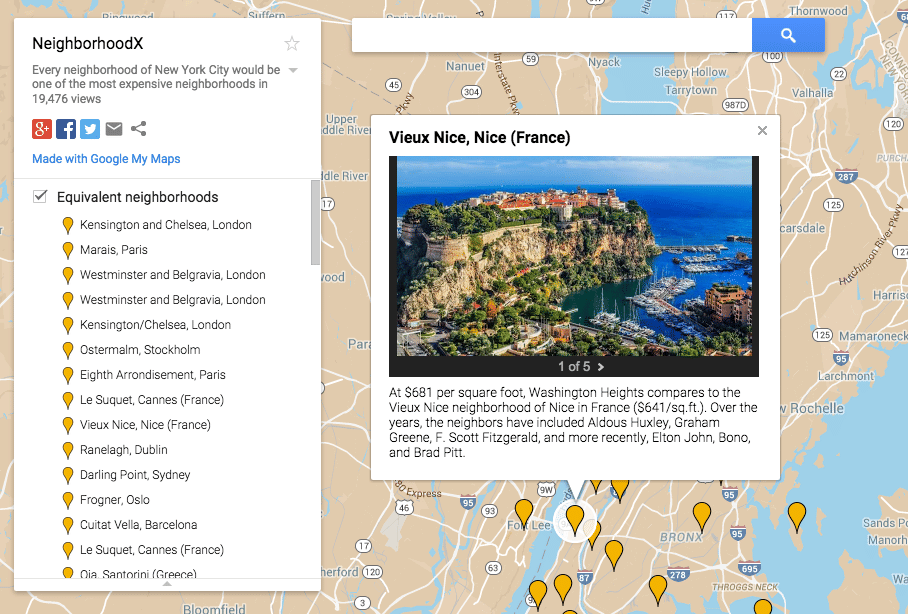 Map Shows the Best Neighborhoods in the World’s Top Cities Are Still ...