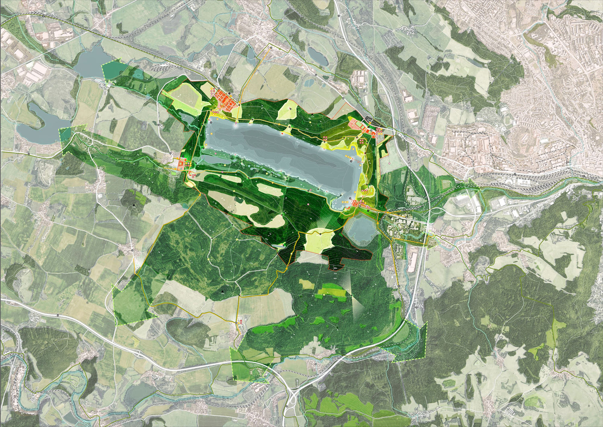 Reclaimed mine inspires competition-winning 'Living Landscape' by ...