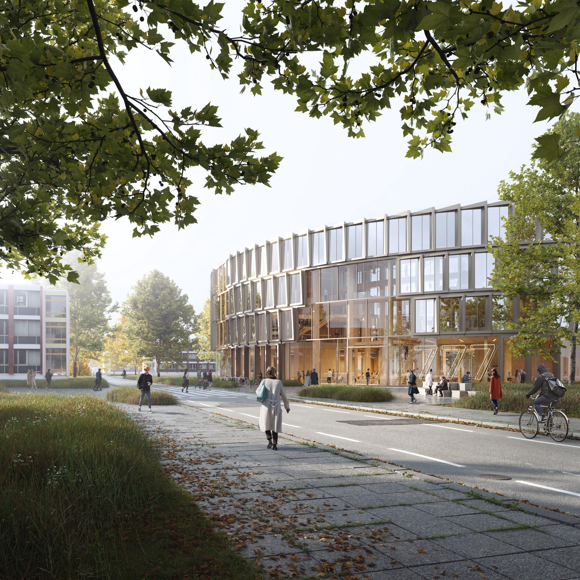Henning Larsen wins competition for CERN circular timber campus building