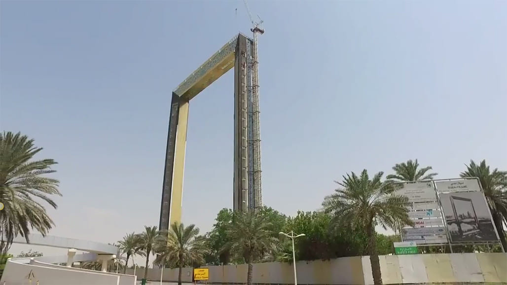 New video shows construction progress on controversial Dubai Frame ...