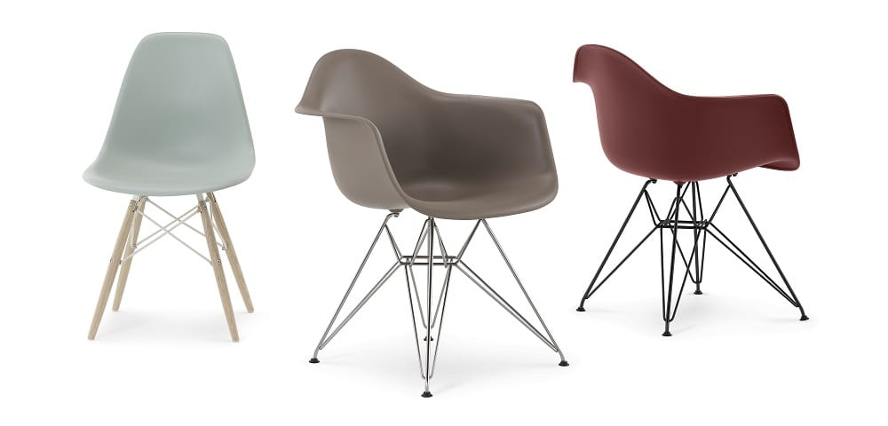 Herman Miller unveils new Eames Shell Chair made of 100% recycled ...