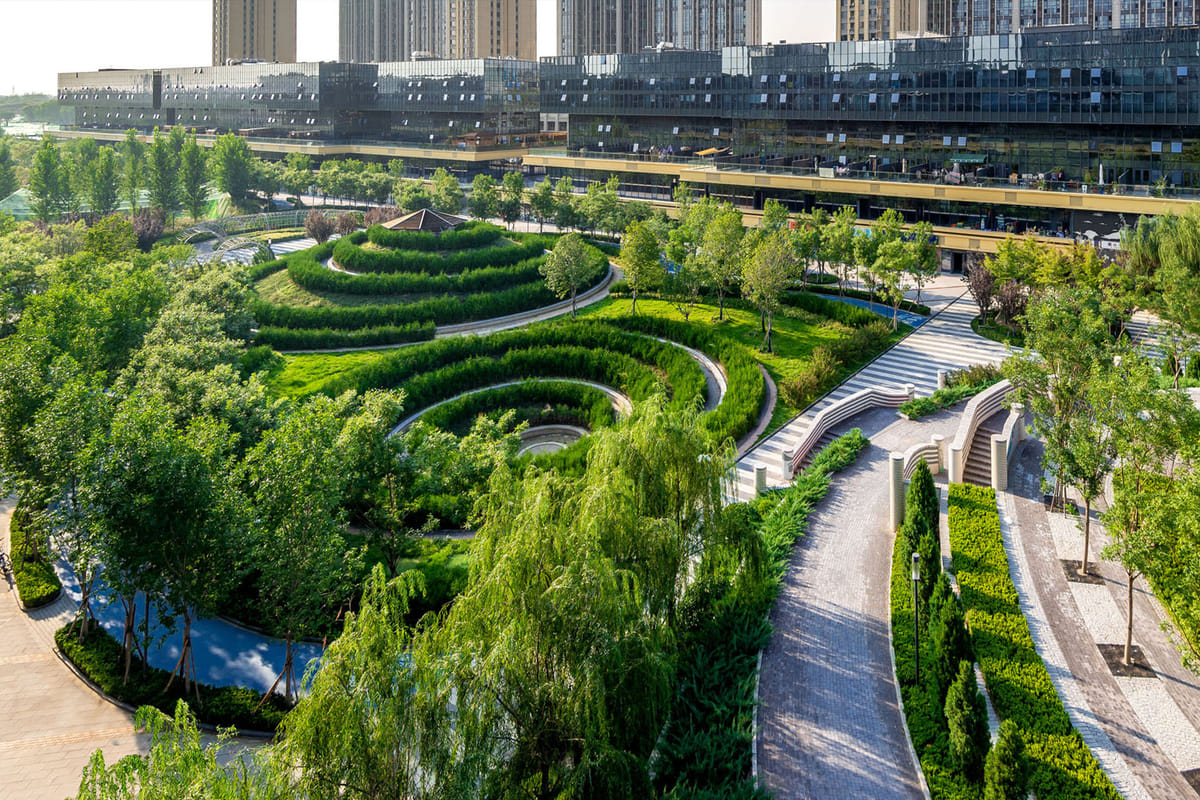 Daxing Green Hub and Park | Ballistic Architecture Machine (BAM ...