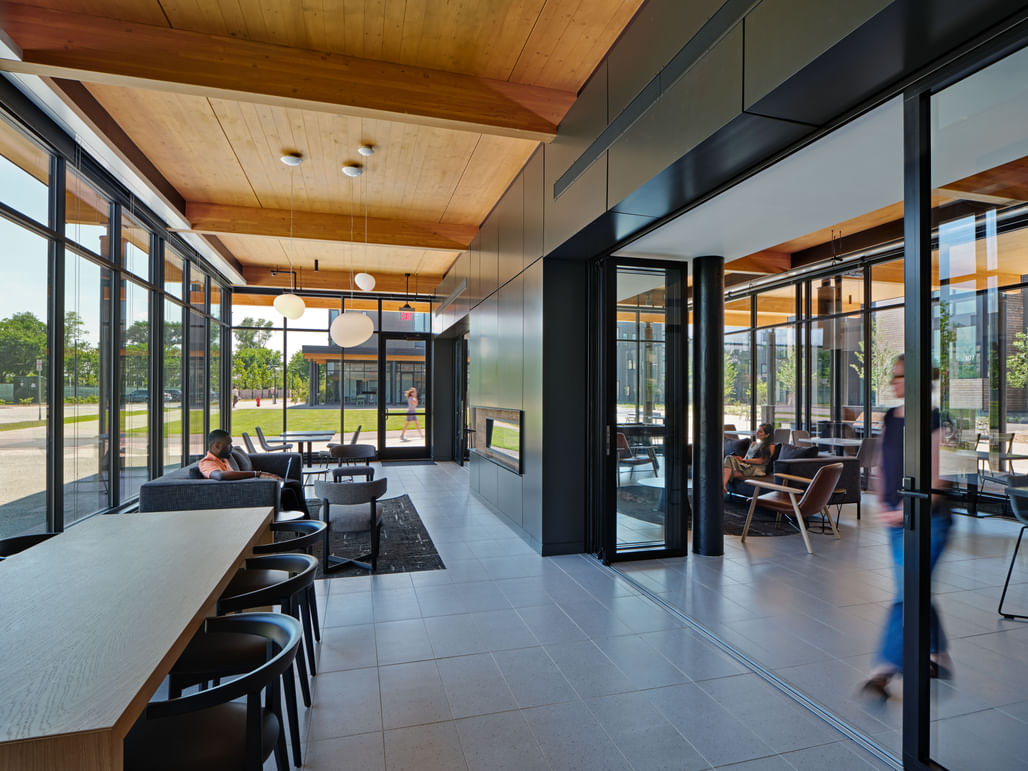 Mithun debuts passive house student apartment design at Princeton ...