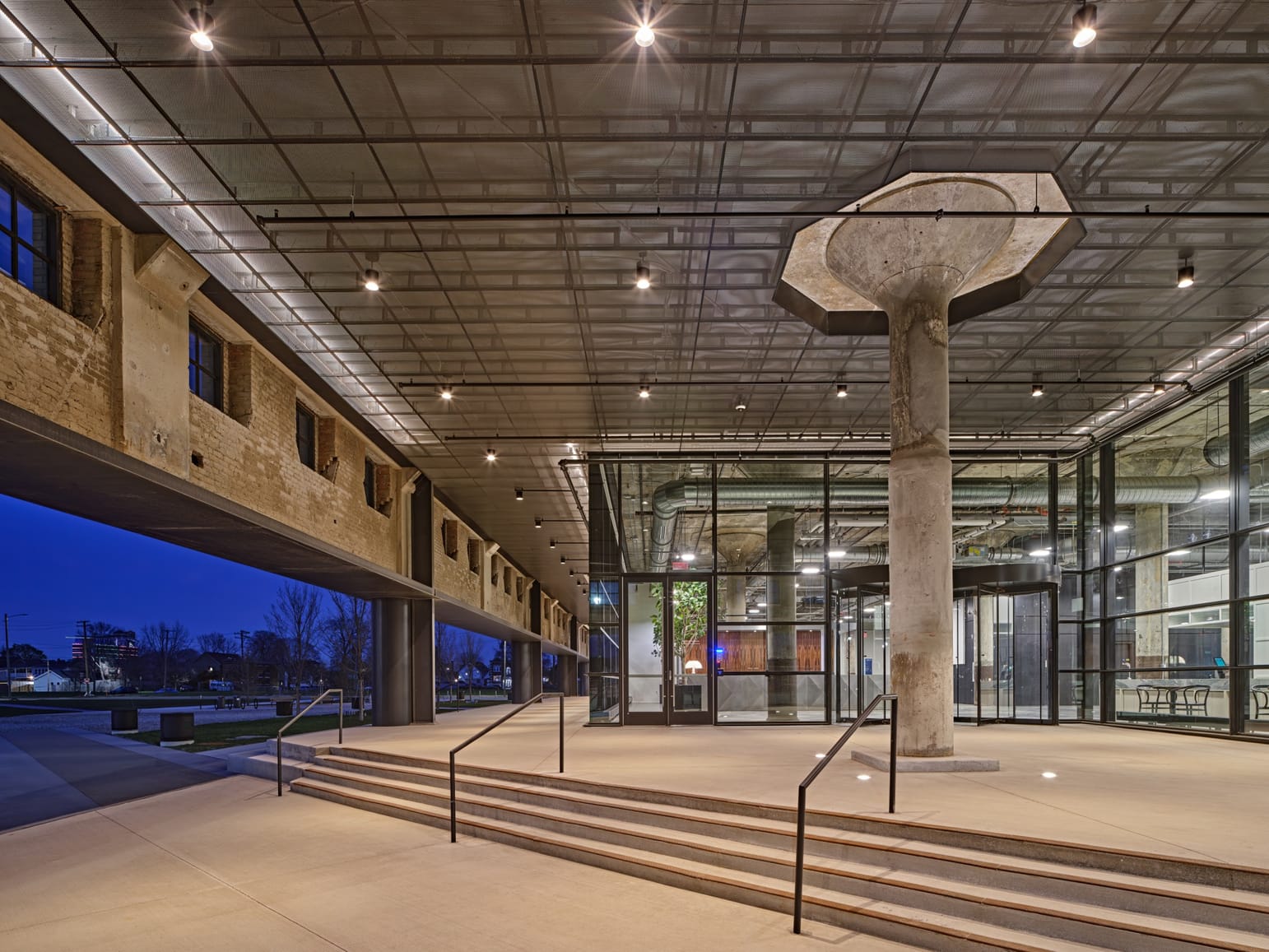 Gensler and CIVILIAN team reimagines abandoned Detroit book depository ...