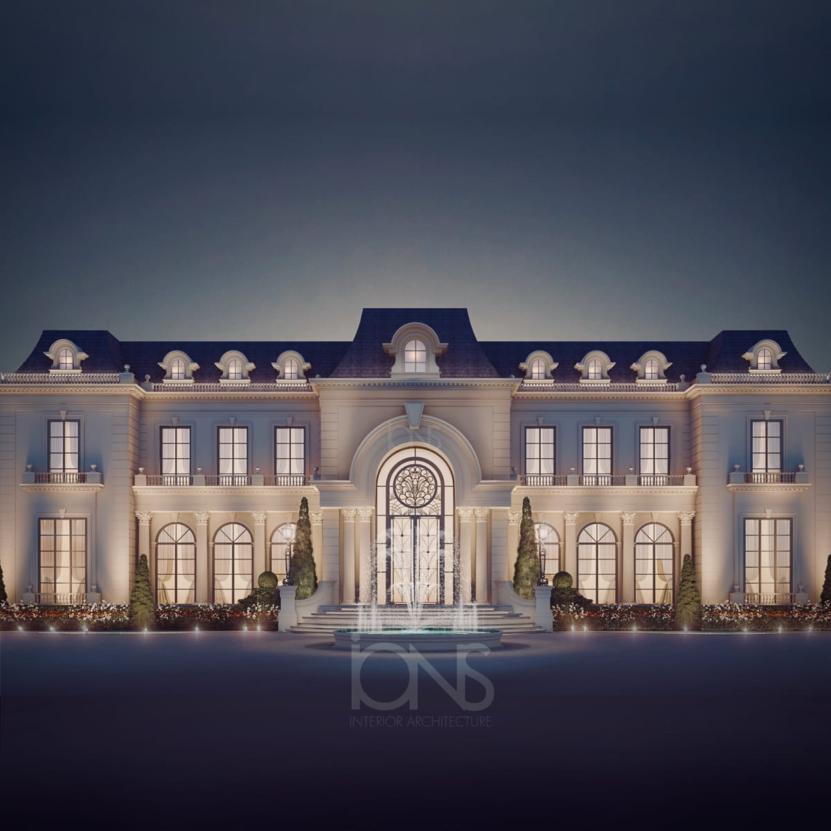 Luxurious Home Design Collection : Royal Palace in Neoclassic ...
