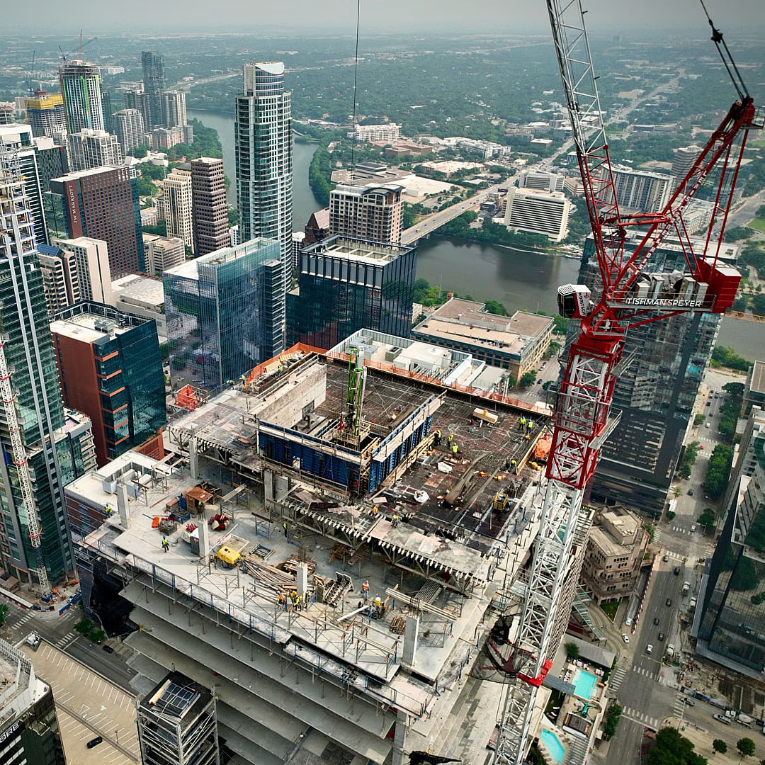 Handel's 58-story ATX Tower tops out in Austin | News | Archinect