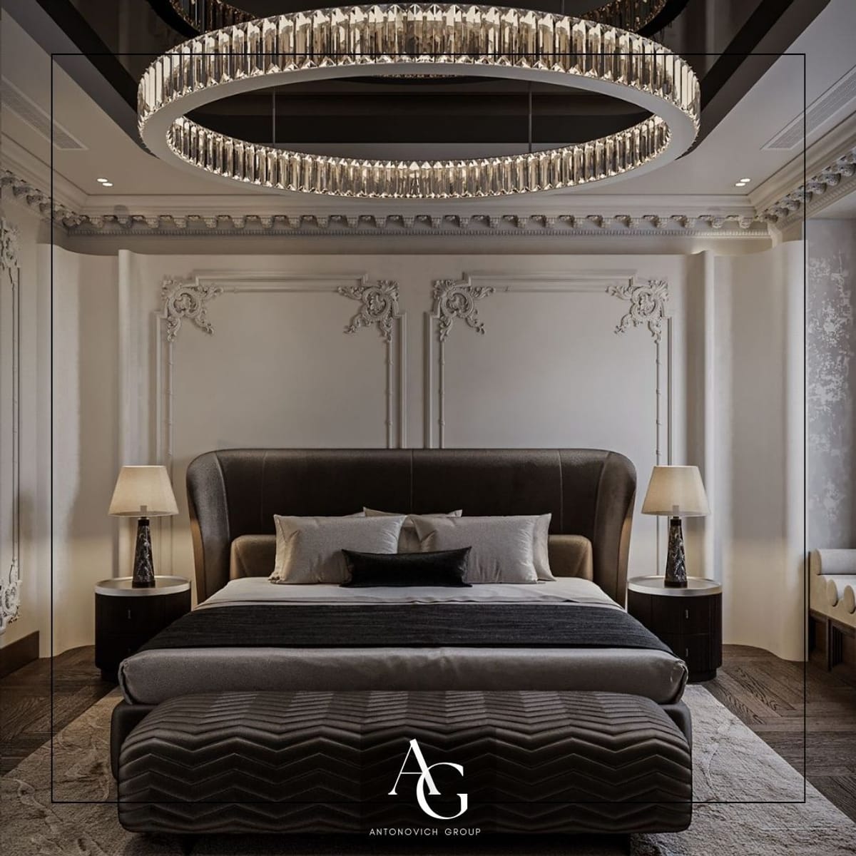 Serenity Redefined: Master Bedroom Design and Renovation | Luxury Antonovich Design | Archinect
