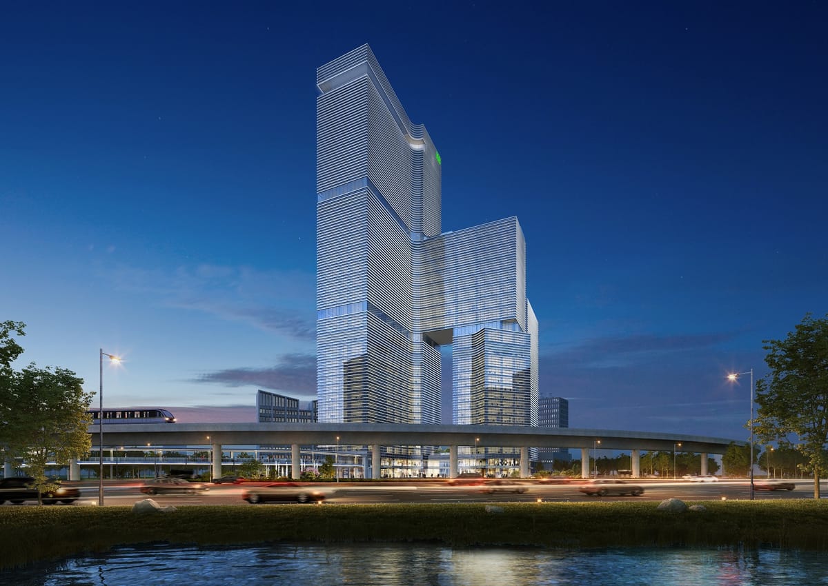 Aedas designs a gateway to Belt and Road | Aedas | Archinect