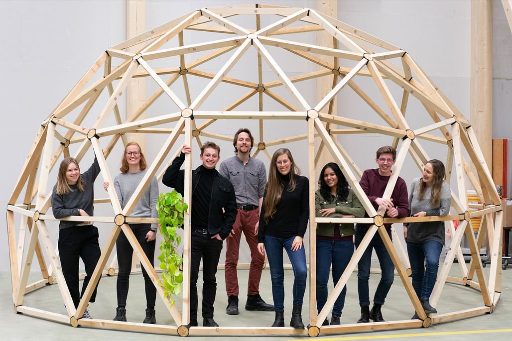 ETH Zurich students construct timber dome entirely from waste materials ... ETH Zurich students construct timber dome entirely from waste materials ...