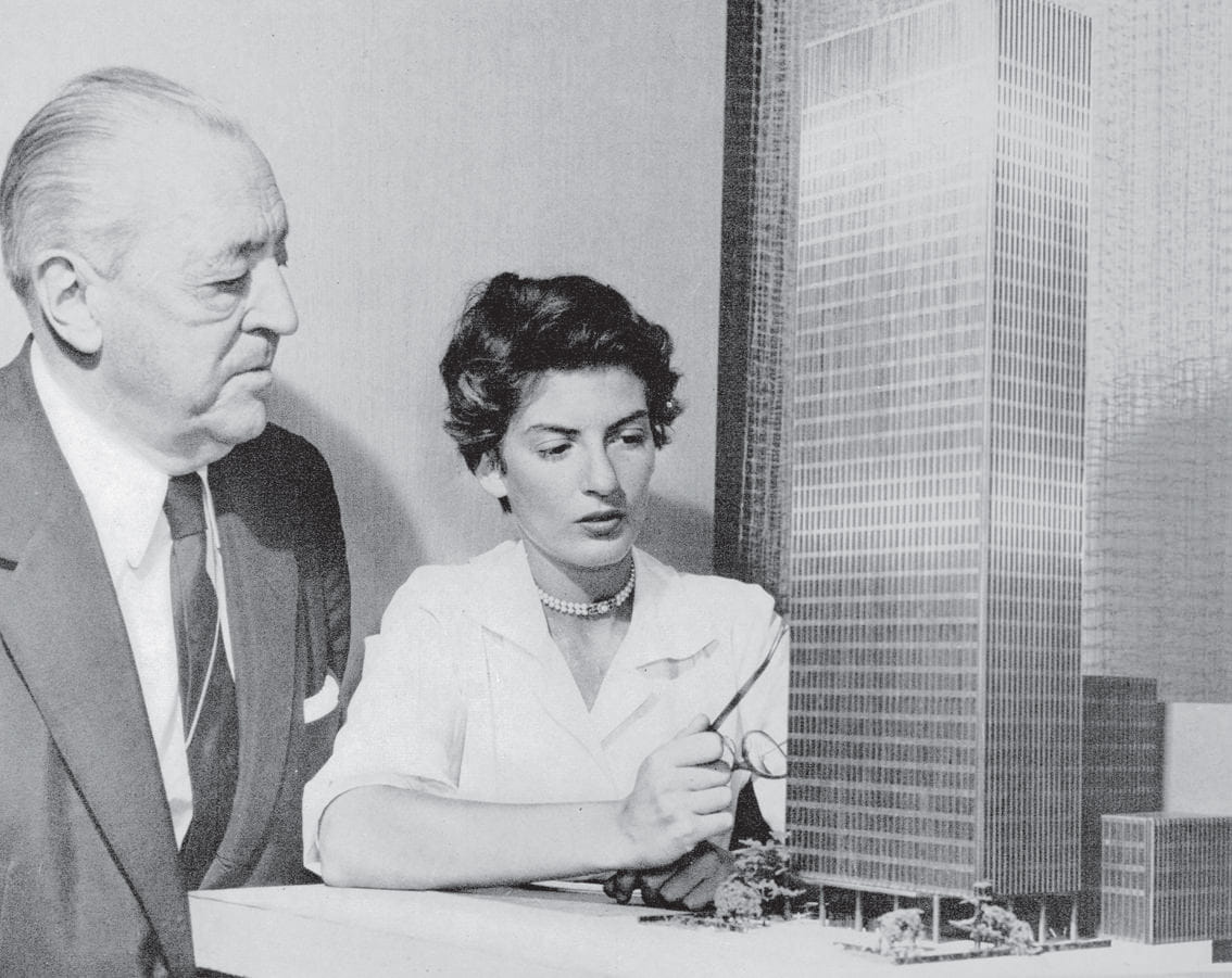 Phyllis Lambert, Productora, and the New Aarch open competition teams ...