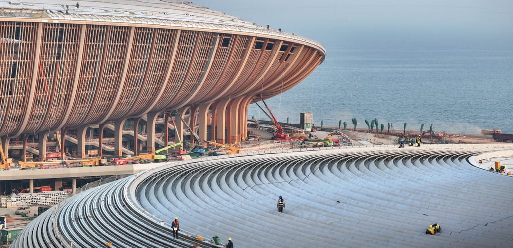 Zaha Hadid Architects nears completion of Guangzhou sports center with ...