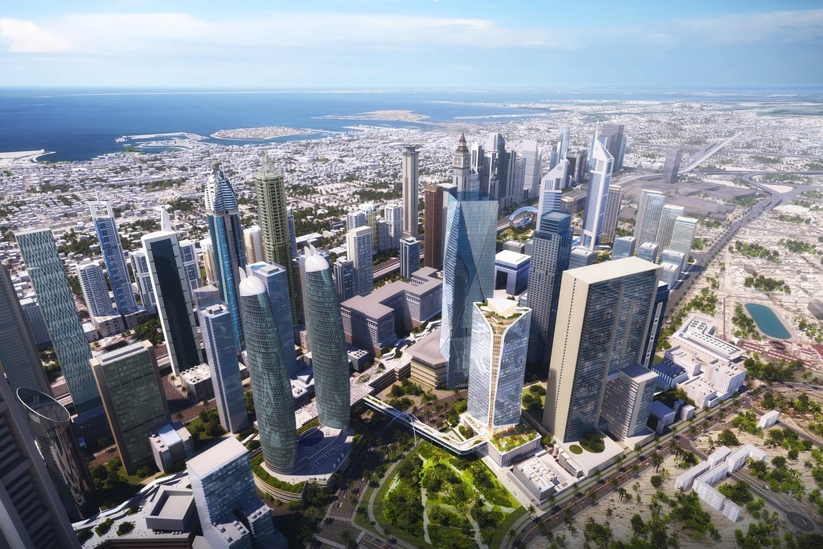 Vibrant Immersive Tower by DIFC | Aedas | Archinect