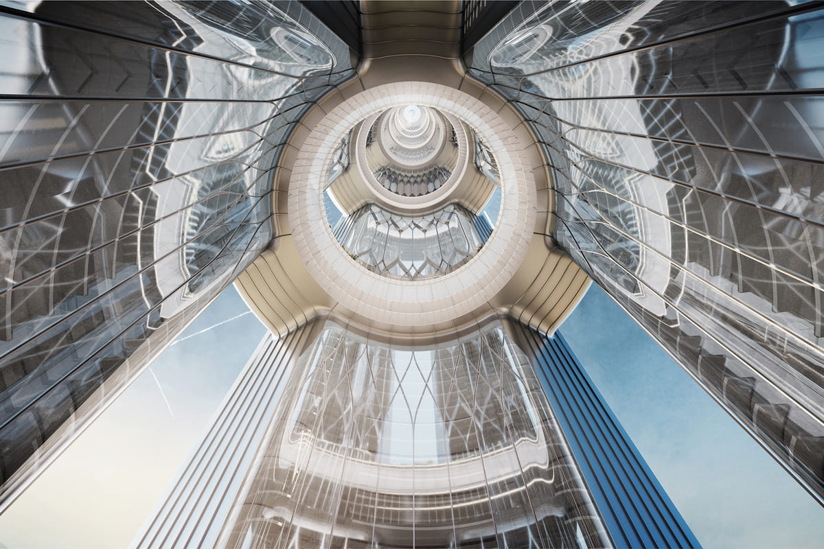 Super Tall Tower Competition 超级塔楼竞赛 | Bryan Chow | Archinect