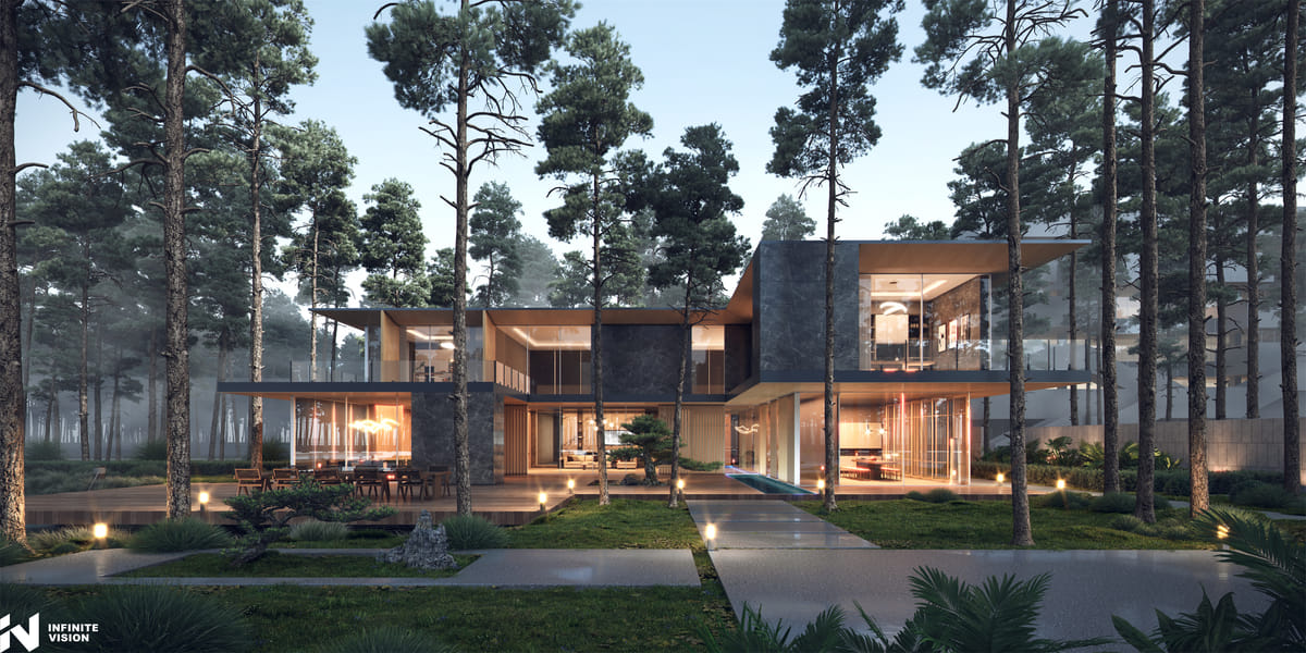 Rendered by INV. | Shannon Liu | Archinect