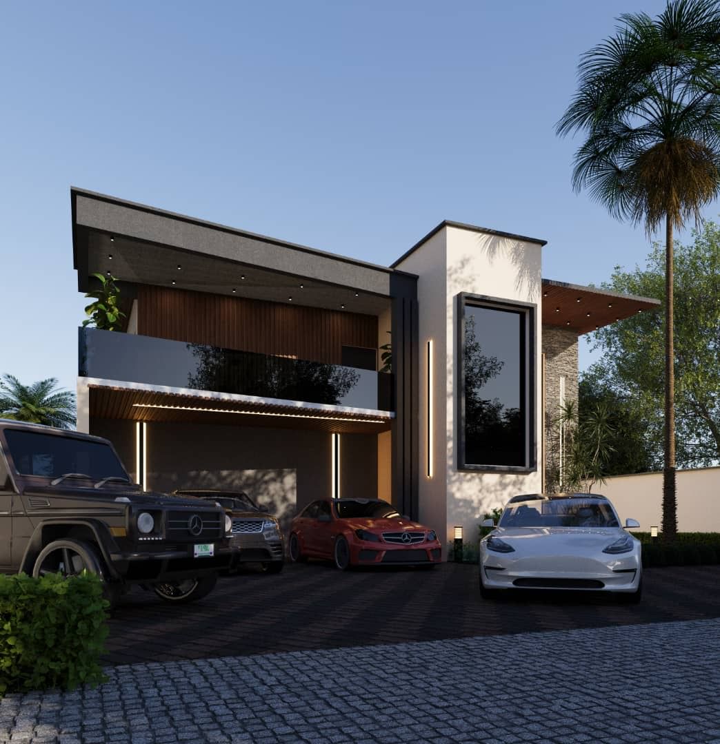 Luxury Four-Bedroom Duplex Residence | Robert Adika | Archinect