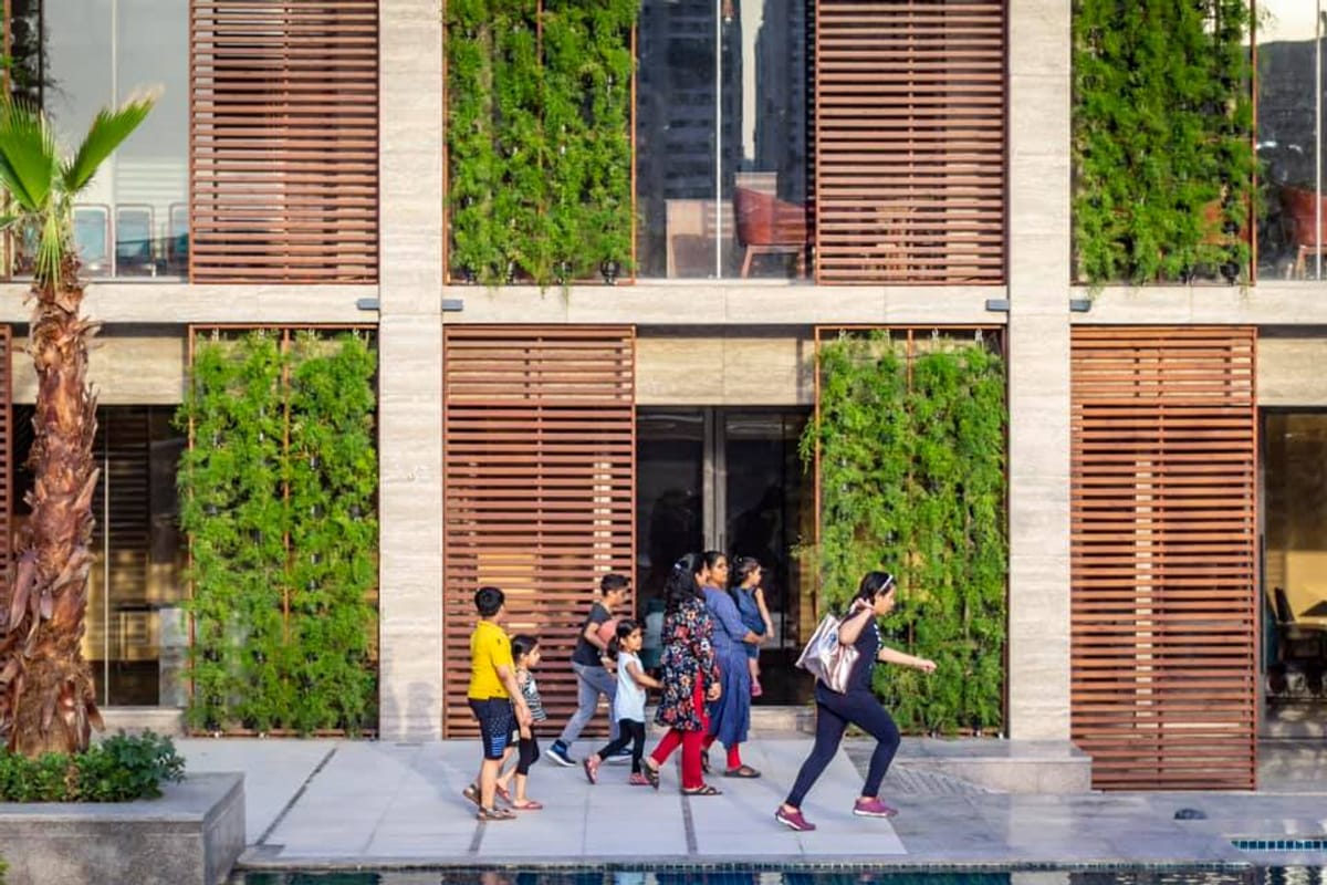 Clubhouse for Housing Community - A Sustainable Architecture Design ...