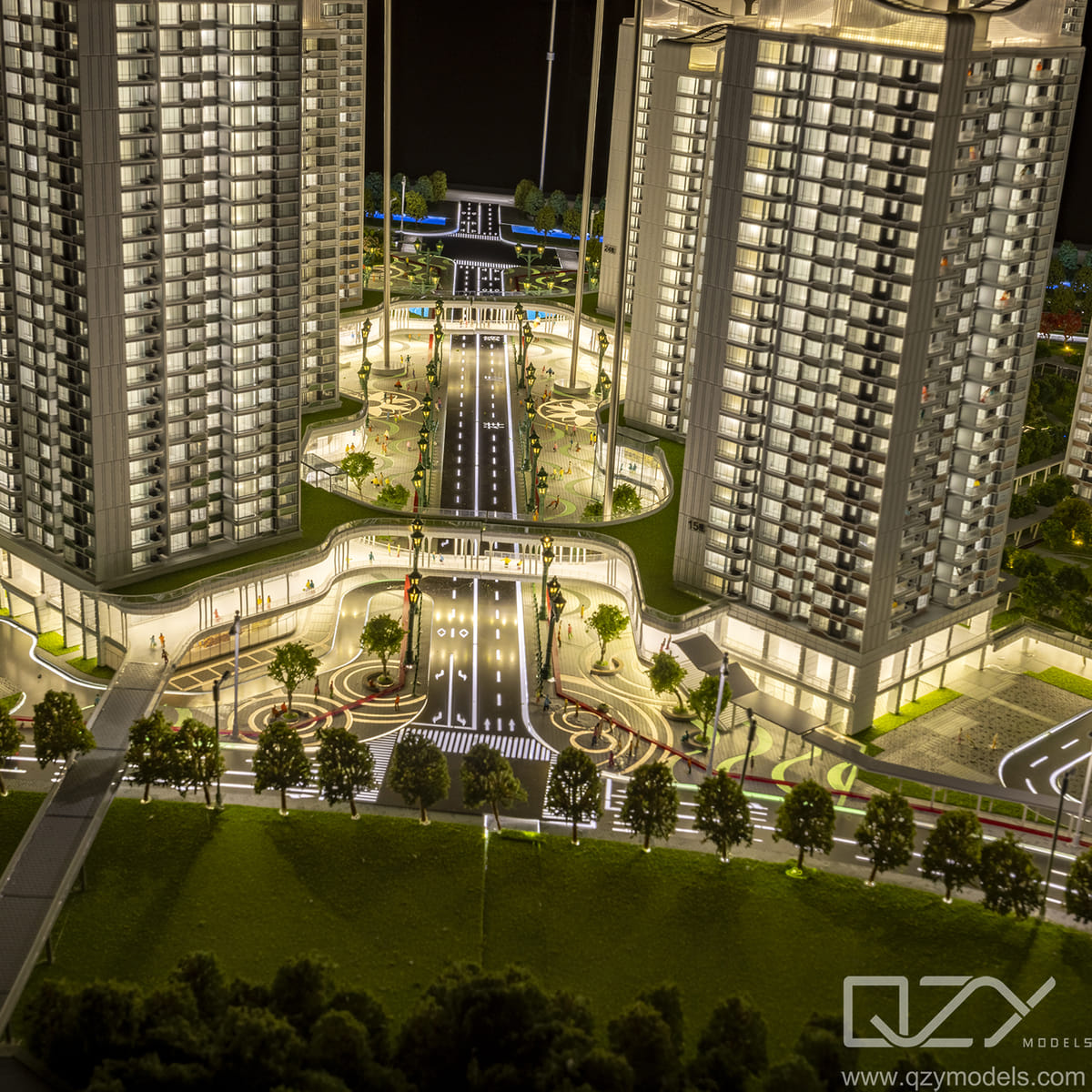Hengqin New Neighborhood Residential Model |QZY Models | QZY Models ...