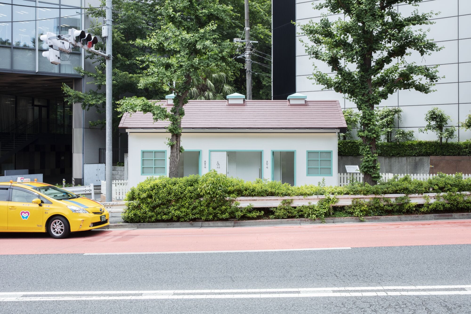 Japanese fashion designer Nigo creates house-shaped public toilet for ...