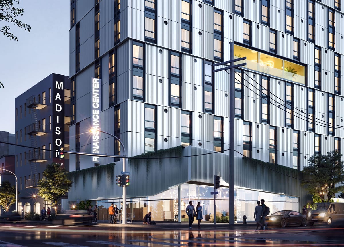 Renaissance Center _ Prefabricated Modular High Rise Affordable Housing ...