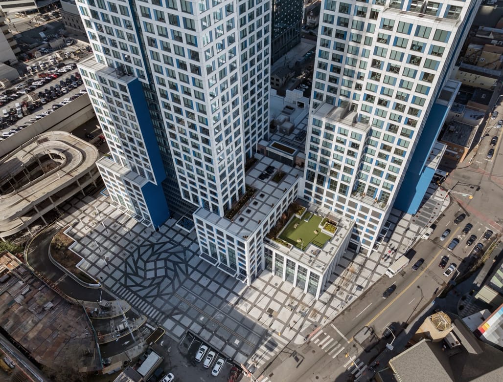 HWKN completes final tower of Journal Squared in New Jersey | News ...