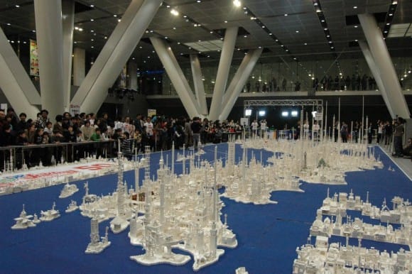 1.8 million LEGOs used to create map of Japan | News | Archinect