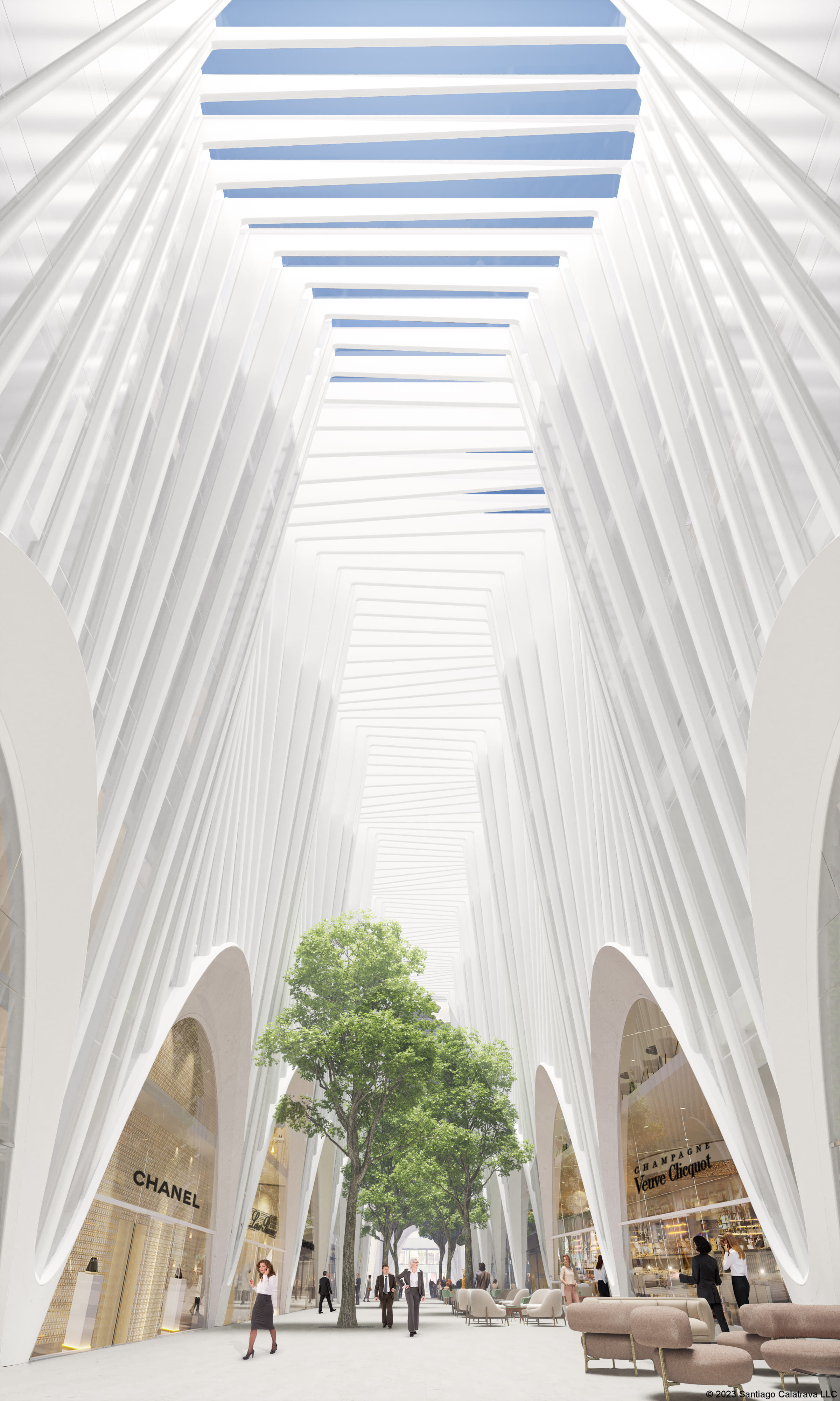 Santiago Calatrava unveils high-end Düsseldorf complex named Calatrava ...
