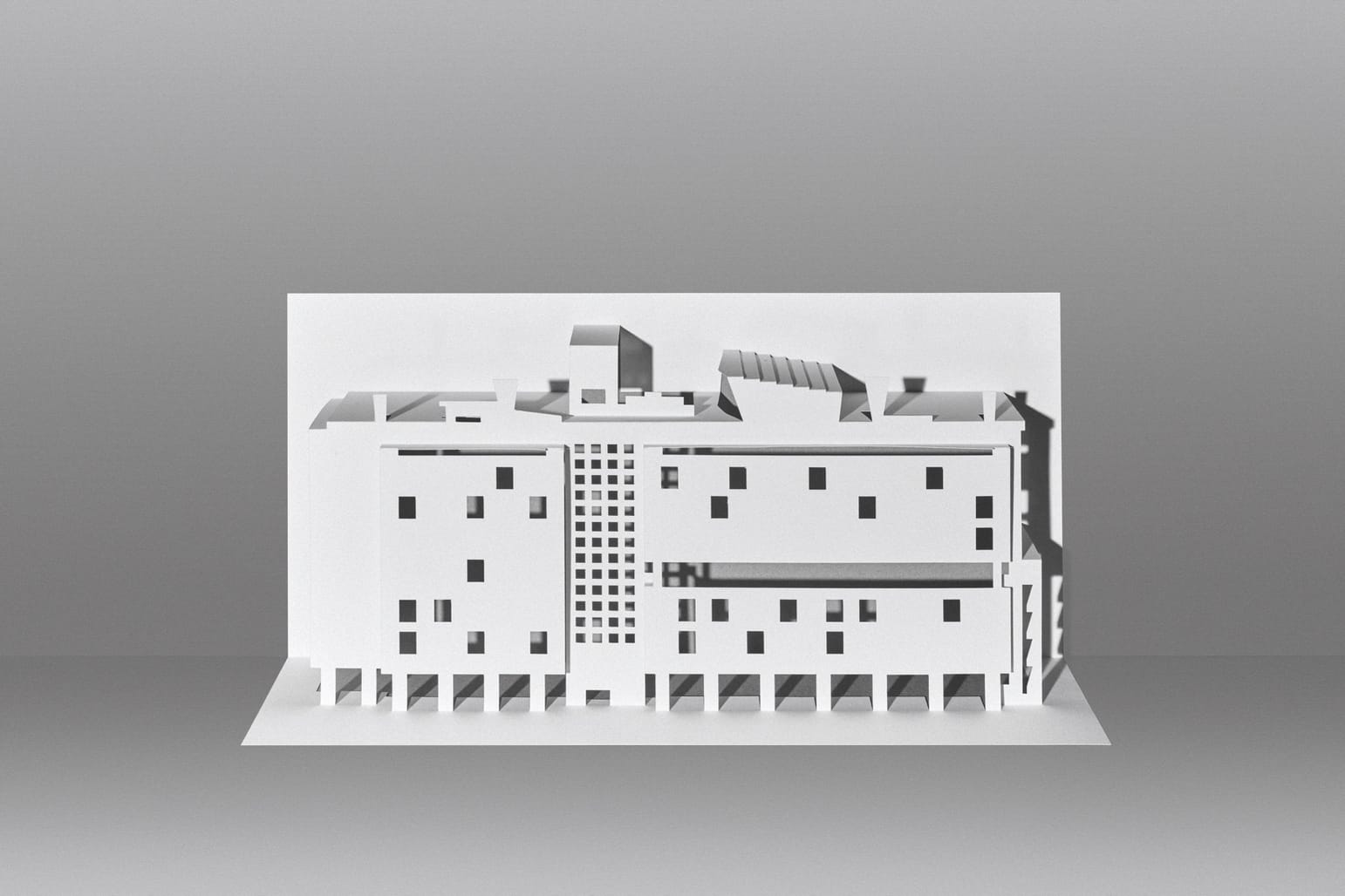 Create kirigami paper models of Le Corbusier's iconic works with this ...
