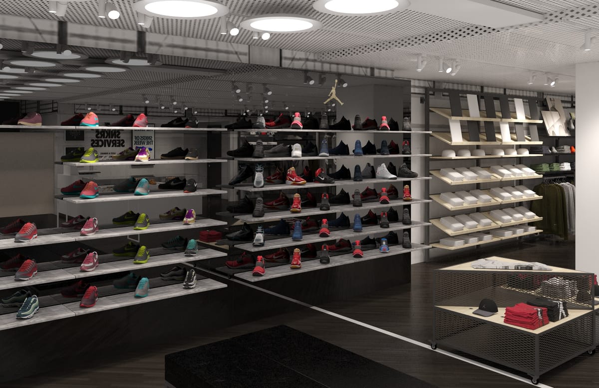 NIKE DTC RETAIL WORLDWIDE | Carlos Horcos | Archinect