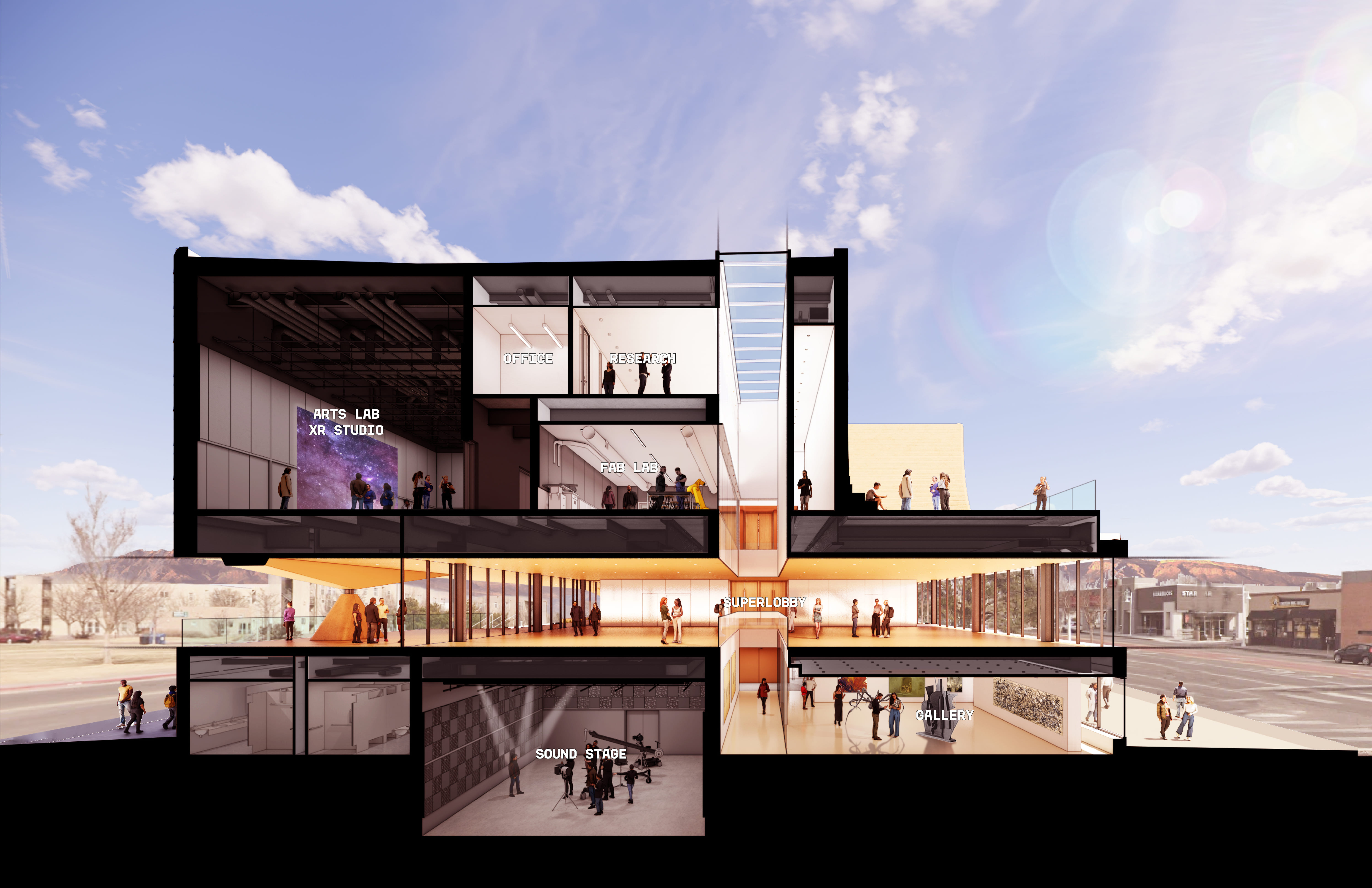 Diller Scofidio + Renfro reveal updated CCAT design for the University ...