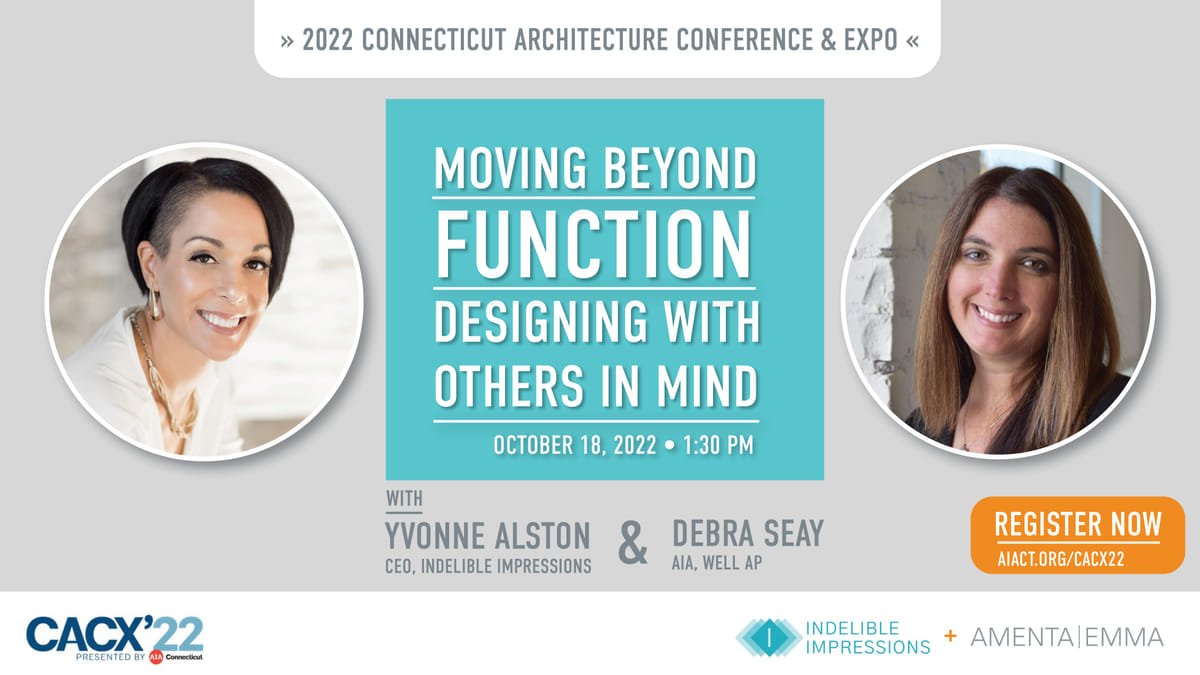 Debra Seay Presents at CACX'22 | Amenta Emma Architects | Archinect