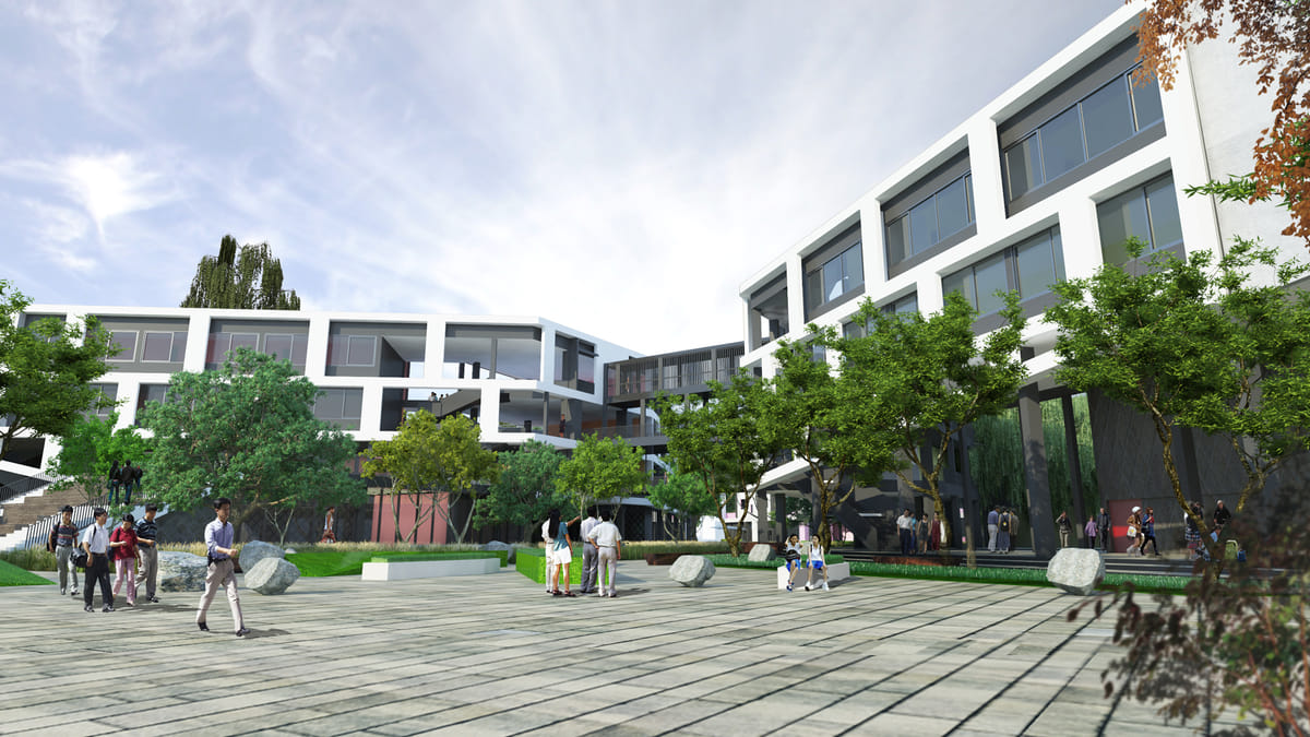 Courtyard School | MAP | Archinect