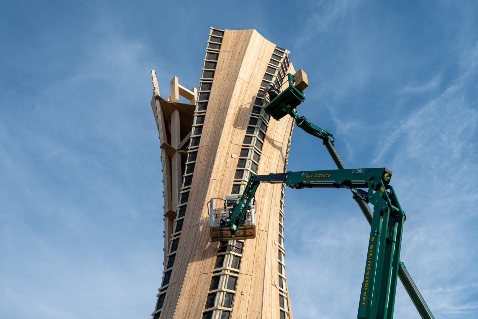 Innovative mass timber Wangen Tower opens in southern Germany | News ...