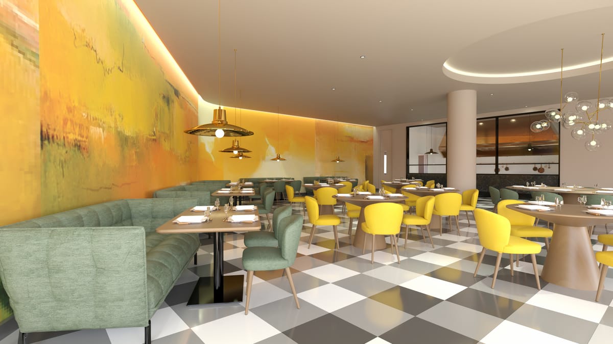 Italian restaurant | Rocio Perez | Archinect