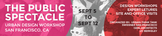 The Public Spectacle - Urban Design Seminar