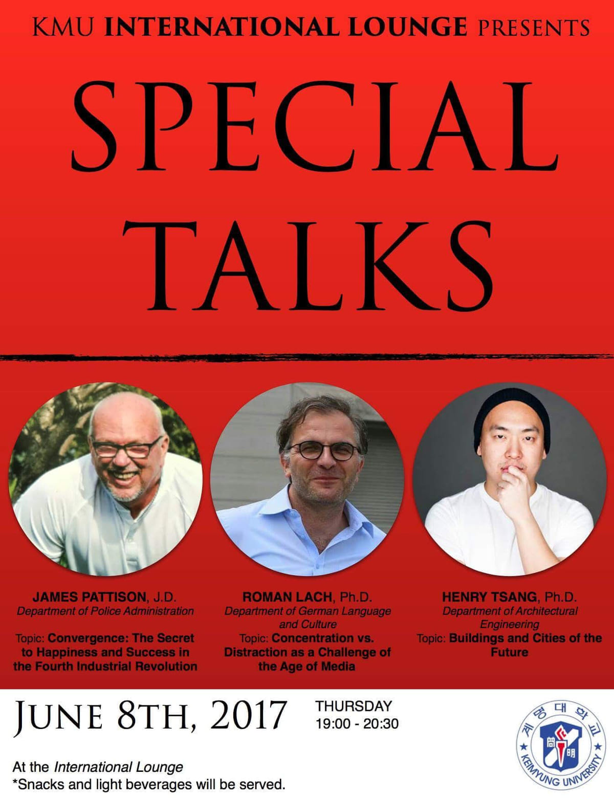Keimyung University Special Talks | Blogs | Archinect