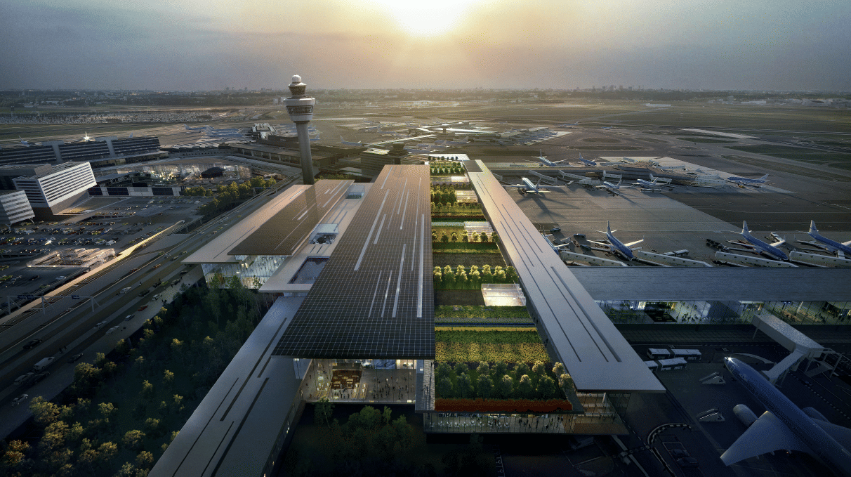 KAAN Architecten selected to design the new Amsterdam Airport Schiphol ...