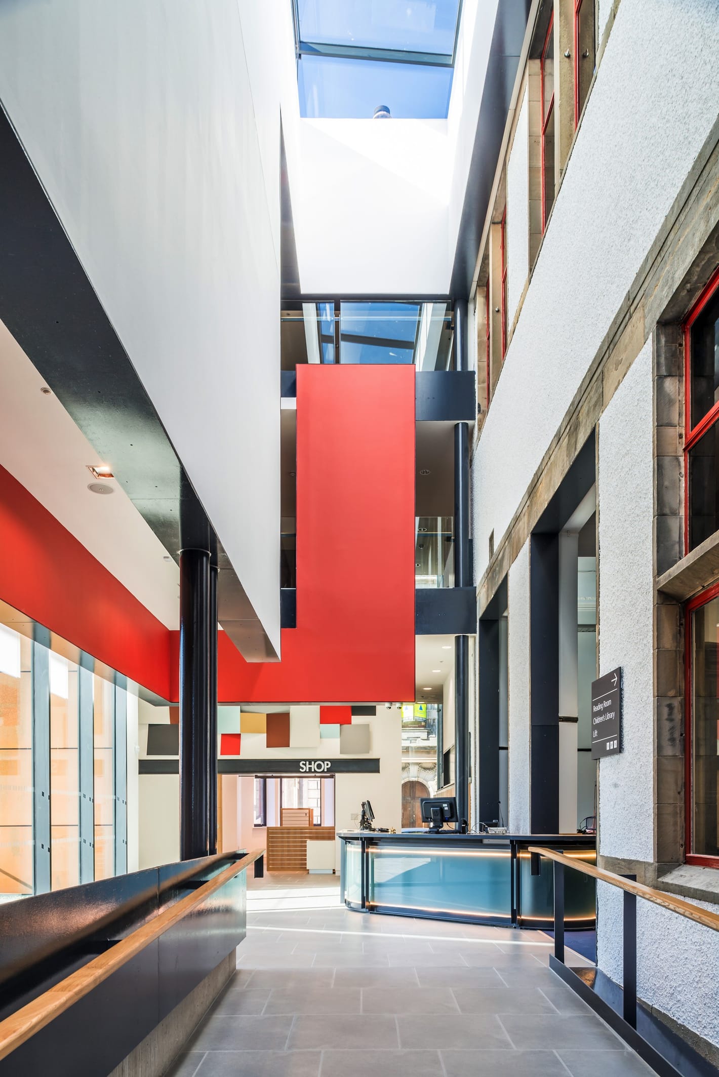 Step inside Scotland's new Dunfermline Carnegie Library & Galleries ...